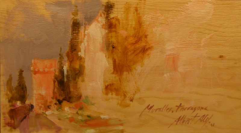 🥇 muralles | Albert Alís | watercolor painted watercolor decoration ...