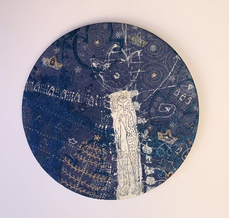 🥇 Arbres de mar | Coia Ibañez | abstract naif painting buy contemporary ...