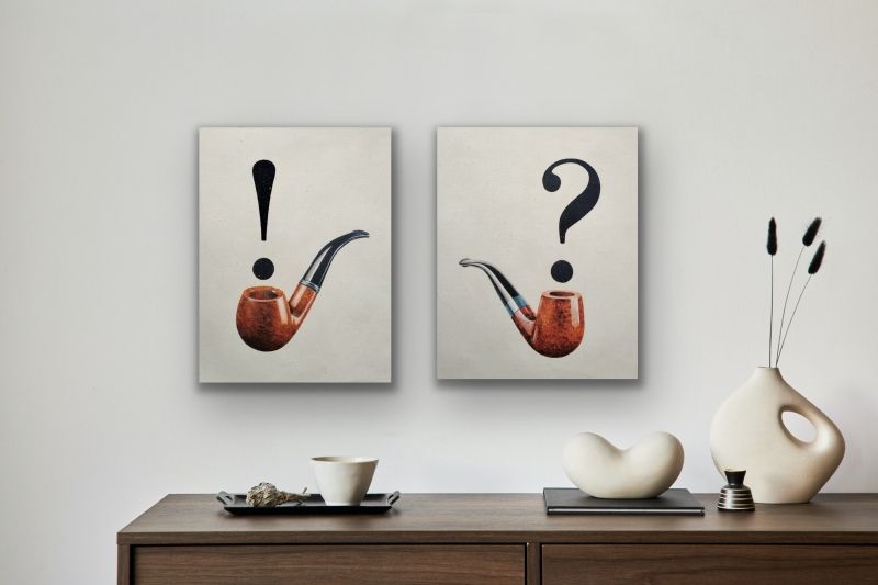 🥇 Jordi sabat |Pipe?| Contemporary illustration painting to buy visual ...